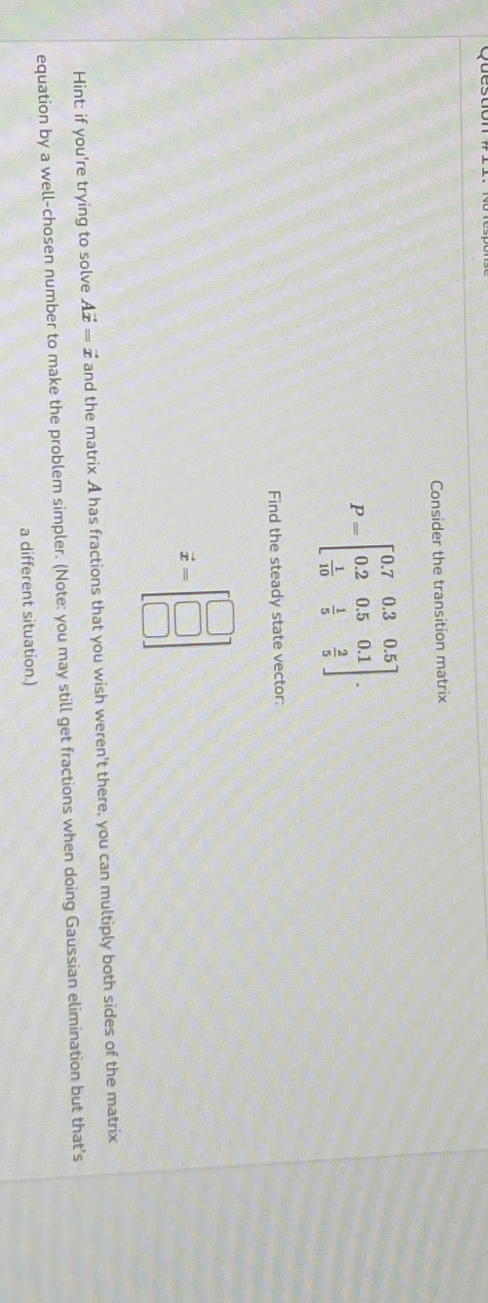 Solved Consider the transition | Chegg.com