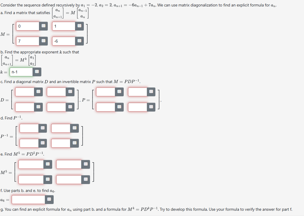 Solved Consider the sequence defined recursively | Chegg.com