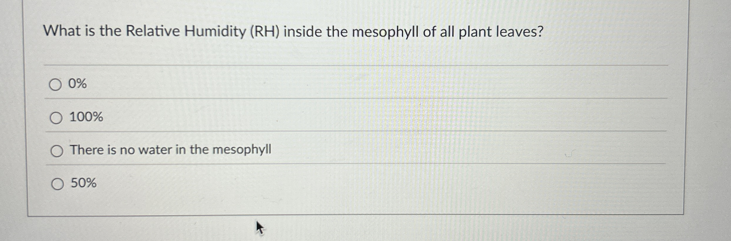 Solved What is the Relative Humidity (RH) ﻿inside the | Chegg.com