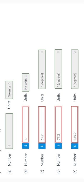 Solved (a) Number Units (b) Number Units (c) Number Units | Chegg.com