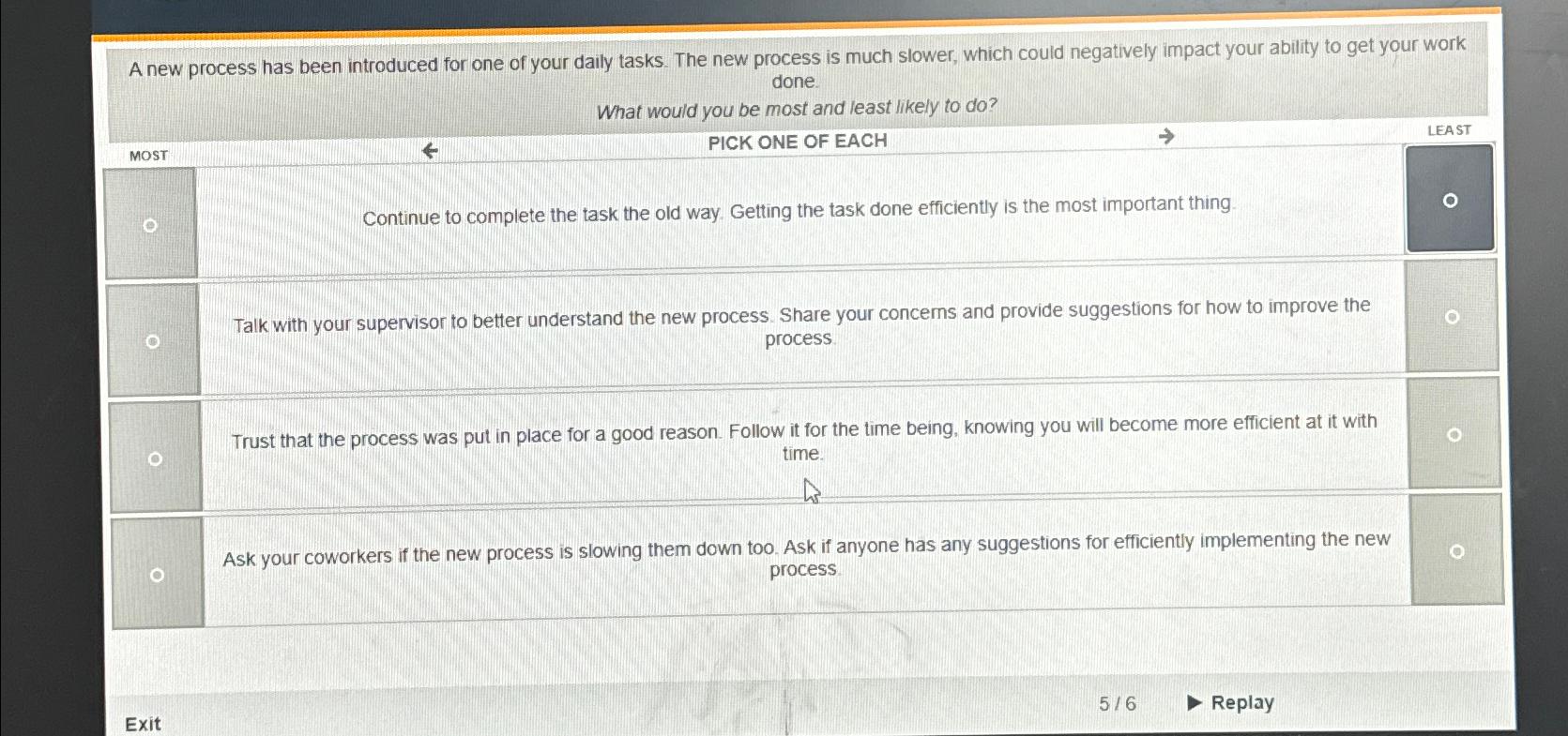 Solved A new process has been introduced for one of your | Chegg.com