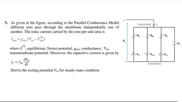 Solved Intracellular 9 5. As given in the figure, according | Chegg.com