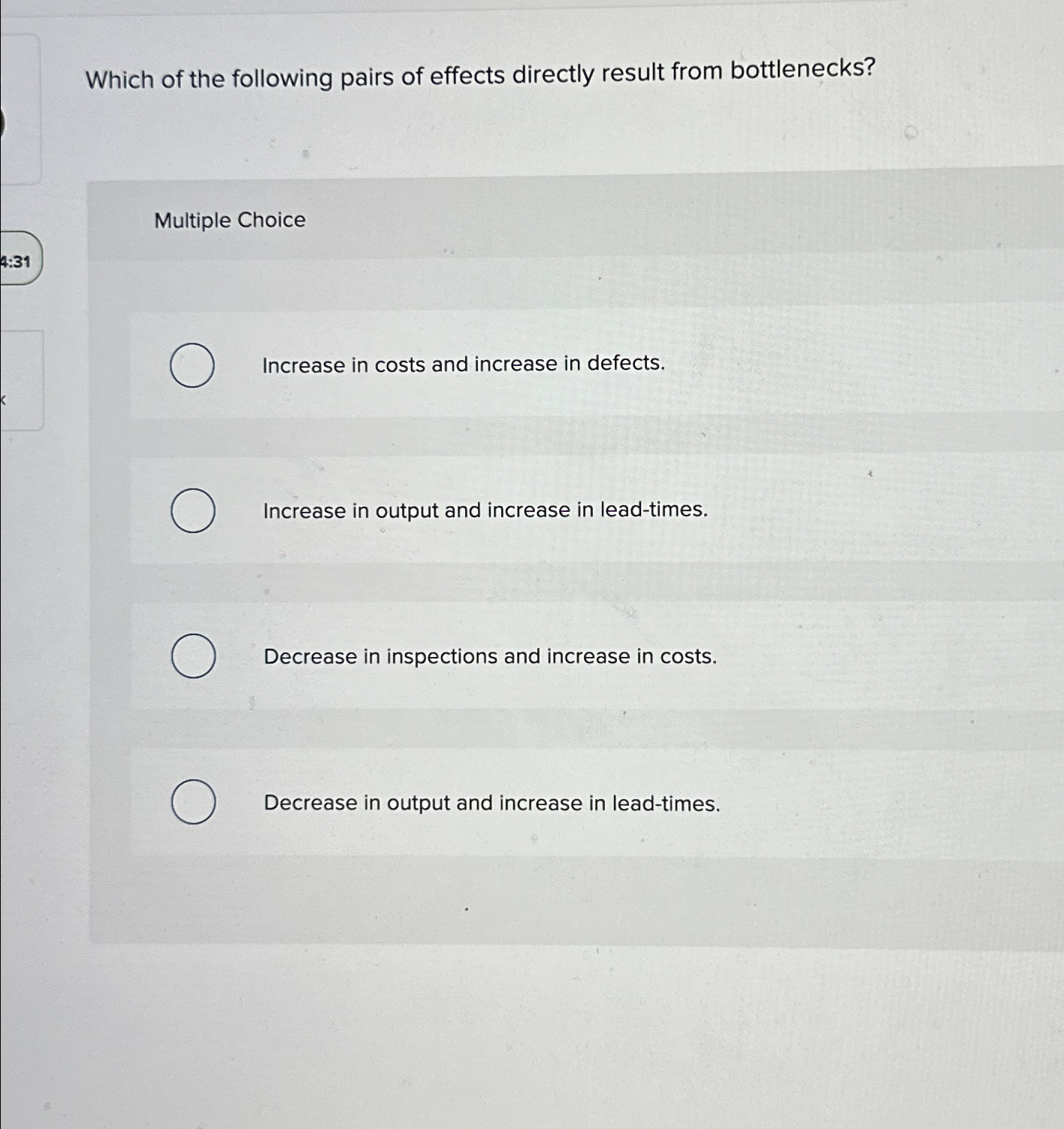Solved Which of the following pairs of effects directly | Chegg.com