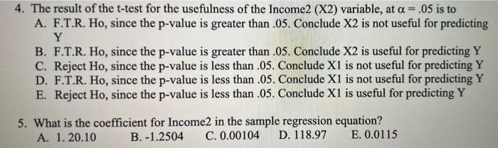 Solved SUMMARY OUTPUT ANOVA \begin{tabular}{lrrrrrr} \hline | Chegg.com
