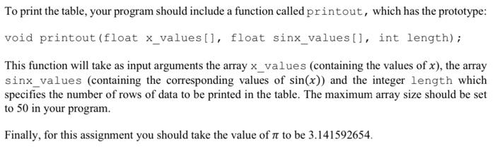 Solved Use C programming language to answer the following. | Chegg.com