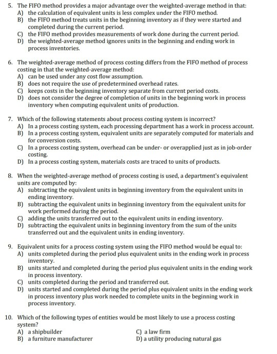 Solved Problem 4 Multiple Choice Instruction: Encircle the | Chegg.com