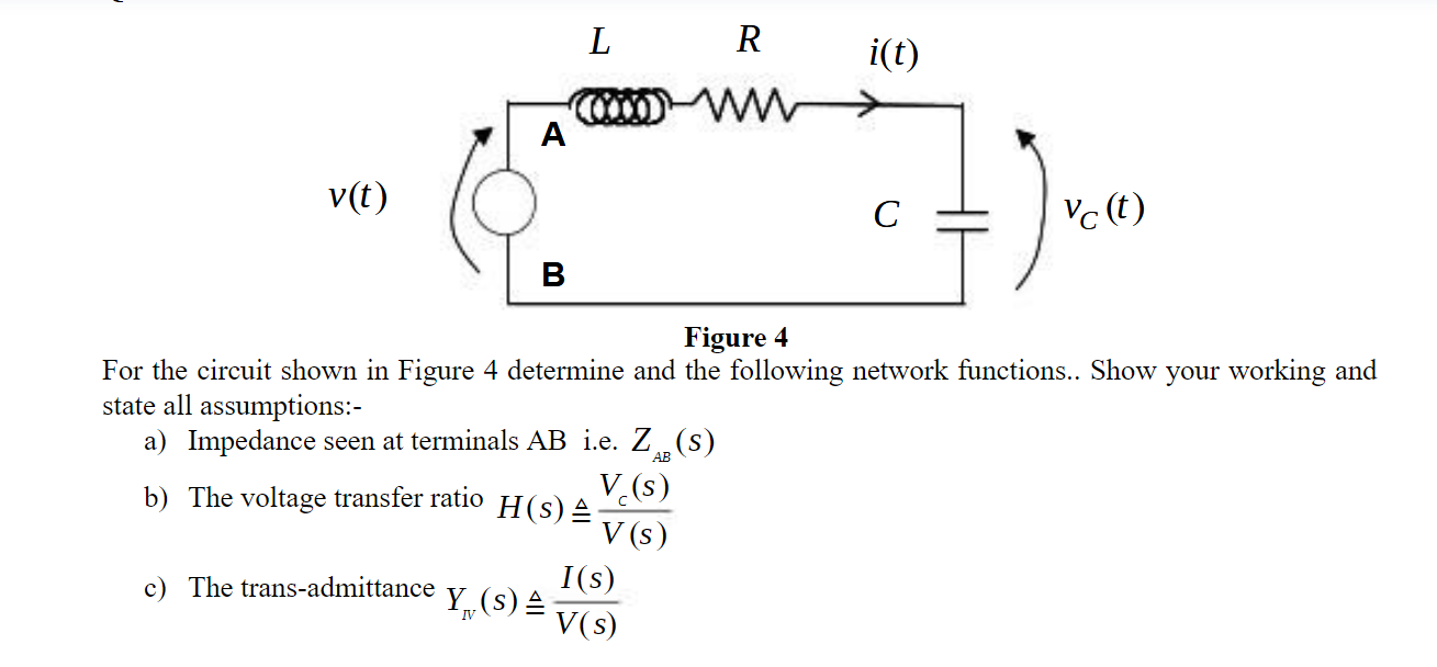 Solved r1gure 4For the circuit shown in Figure 4 ﻿determine | Chegg.com