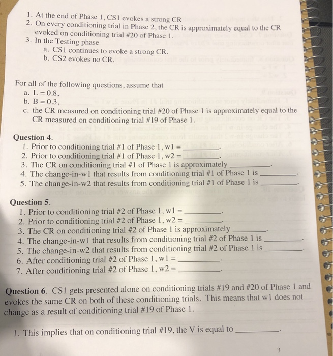 Part 2: In an experiment similar to the "blocking | Chegg.com