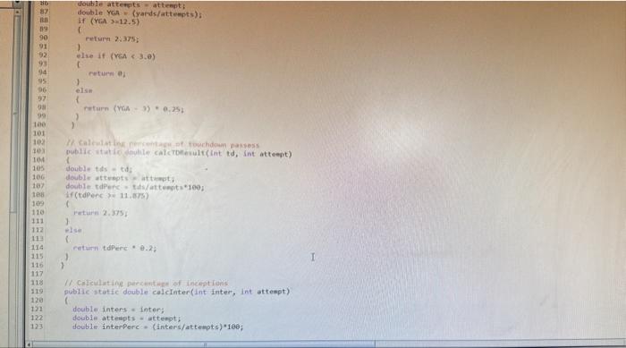 Solved The below code has been answer but it has to be | Chegg.com