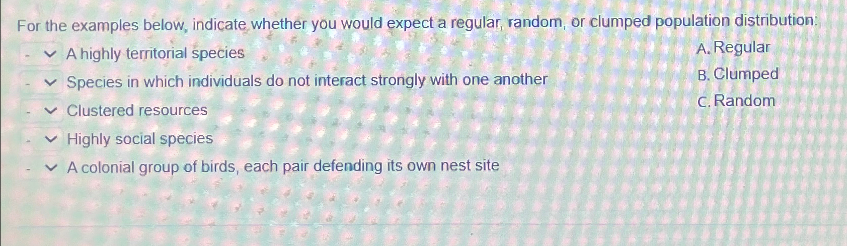 Solved For The Examples Below Indicate Whether You Would