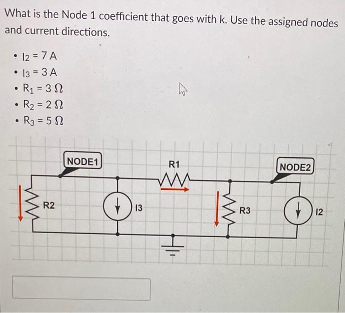 Solved What is the Node 2 coefficient that goes with V1. Use | Chegg.com