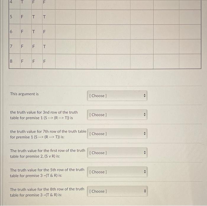 Consider the following argument. Fill in the | Chegg.com