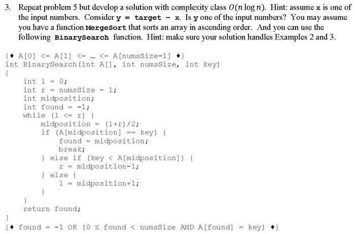Solved problem must be solved in C language, please include | Chegg.com