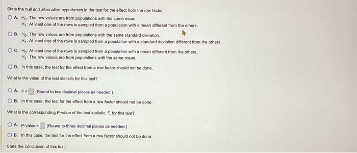 Solved The accompanying data table lists measures of | Chegg.com