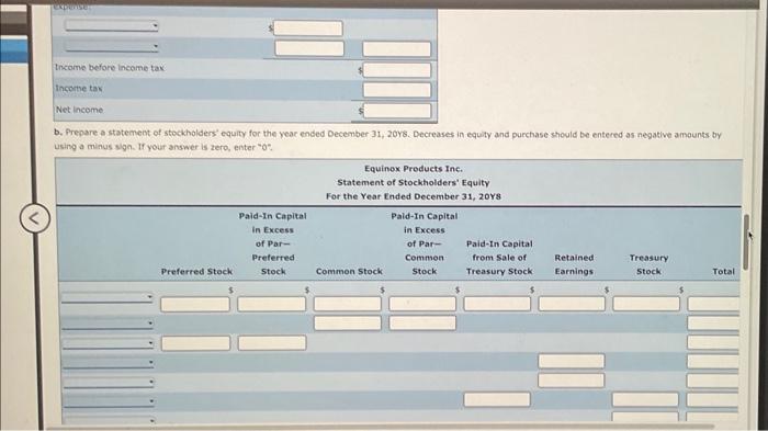 Solved Comprehensive Problem 4 Part 2: Note: You must | Chegg.com