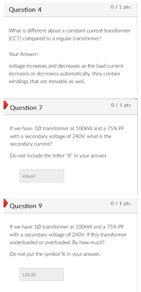 Solved Question 401 ﻿ptsWhat is different about a constant | Chegg.com
