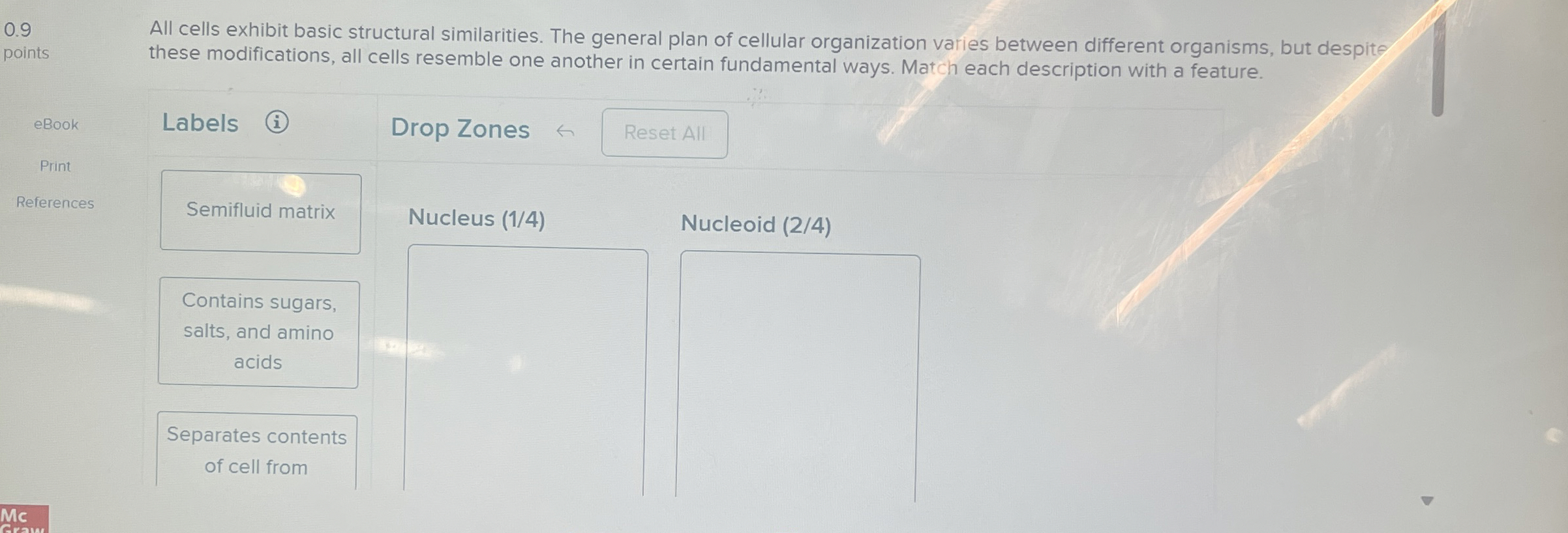 Solved All cells exhibit basic structural similarities. The | Chegg.com