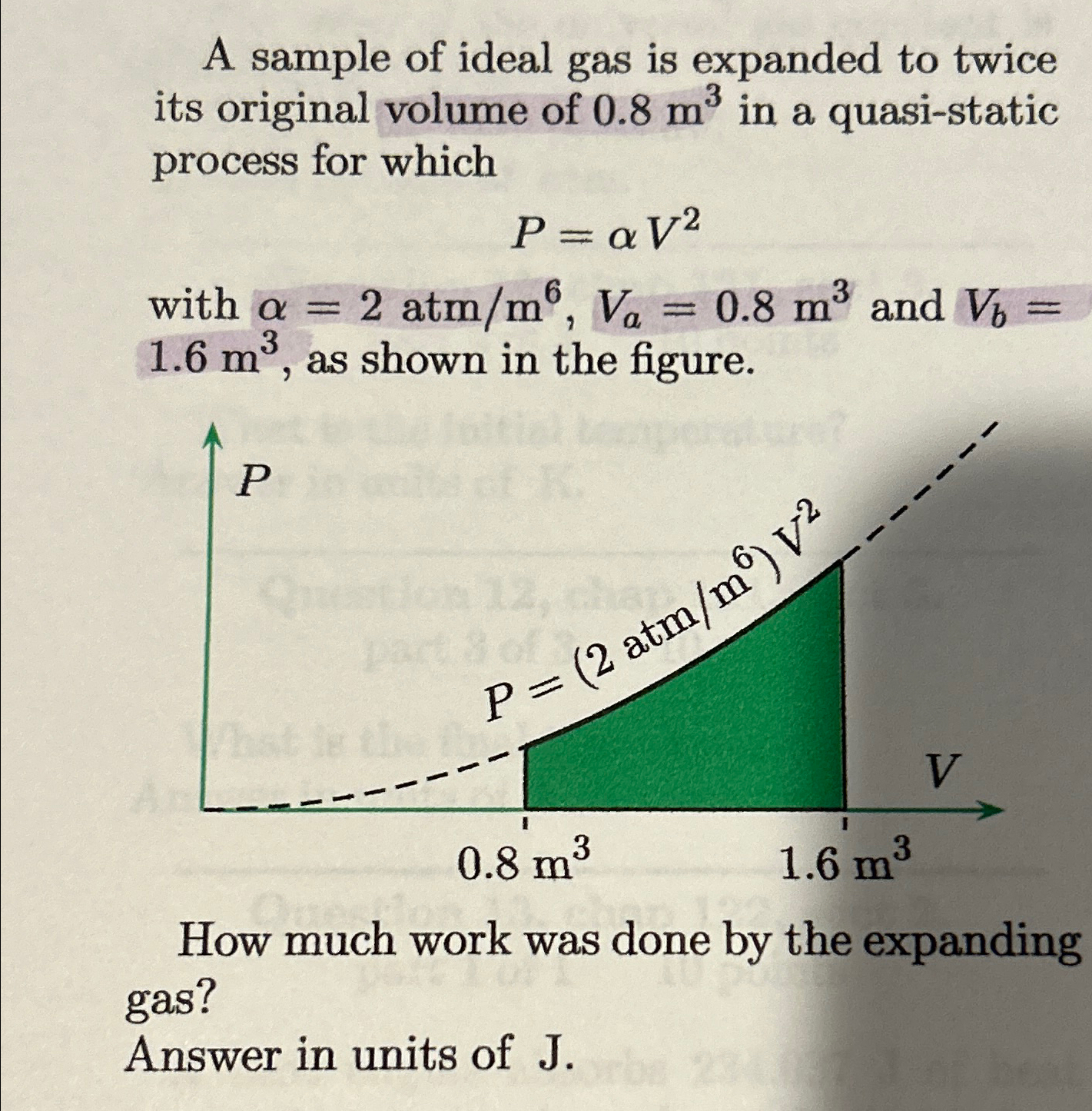 Solved A sample of ideal gas is expanded to twice its | Chegg.com