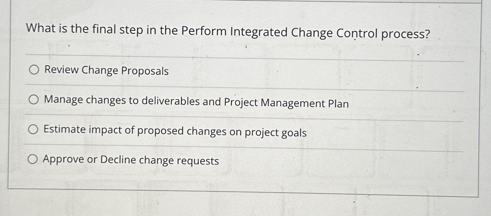 Solved What is the final step in the Perform Integrated | Chegg.com