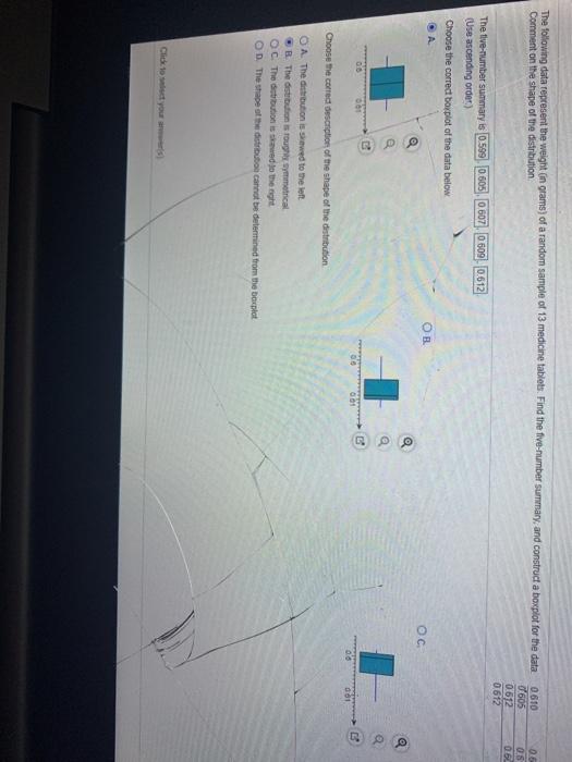 Solved The following data represents the weight in grams of | Chegg.com