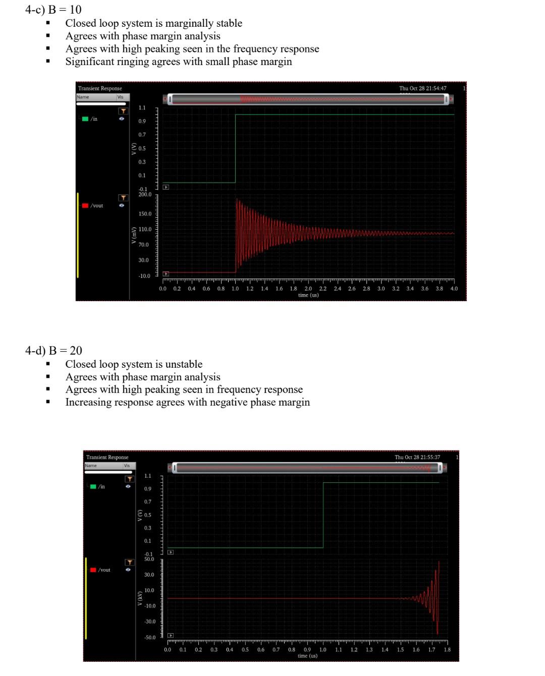 3−c)B=10 - Closed loop bandwidth =45.6MHz - Closed | Chegg.com