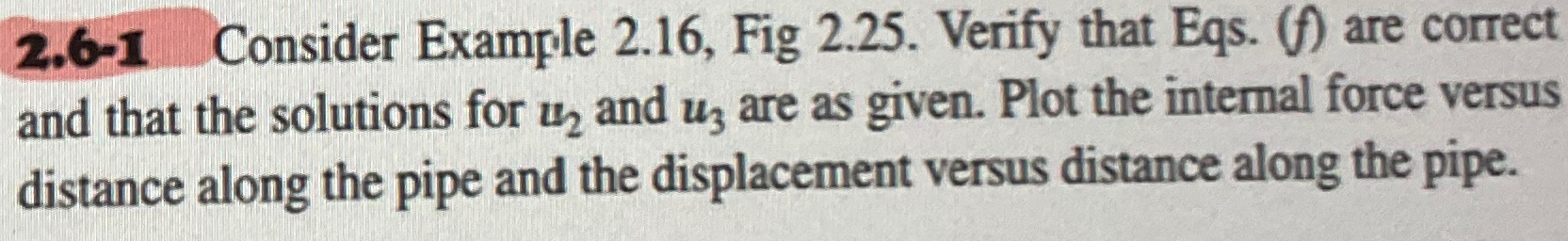 2.6-1 ﻿Consider Example 2.16, ﻿Fig 2.25. ﻿Verify that | Chegg.com