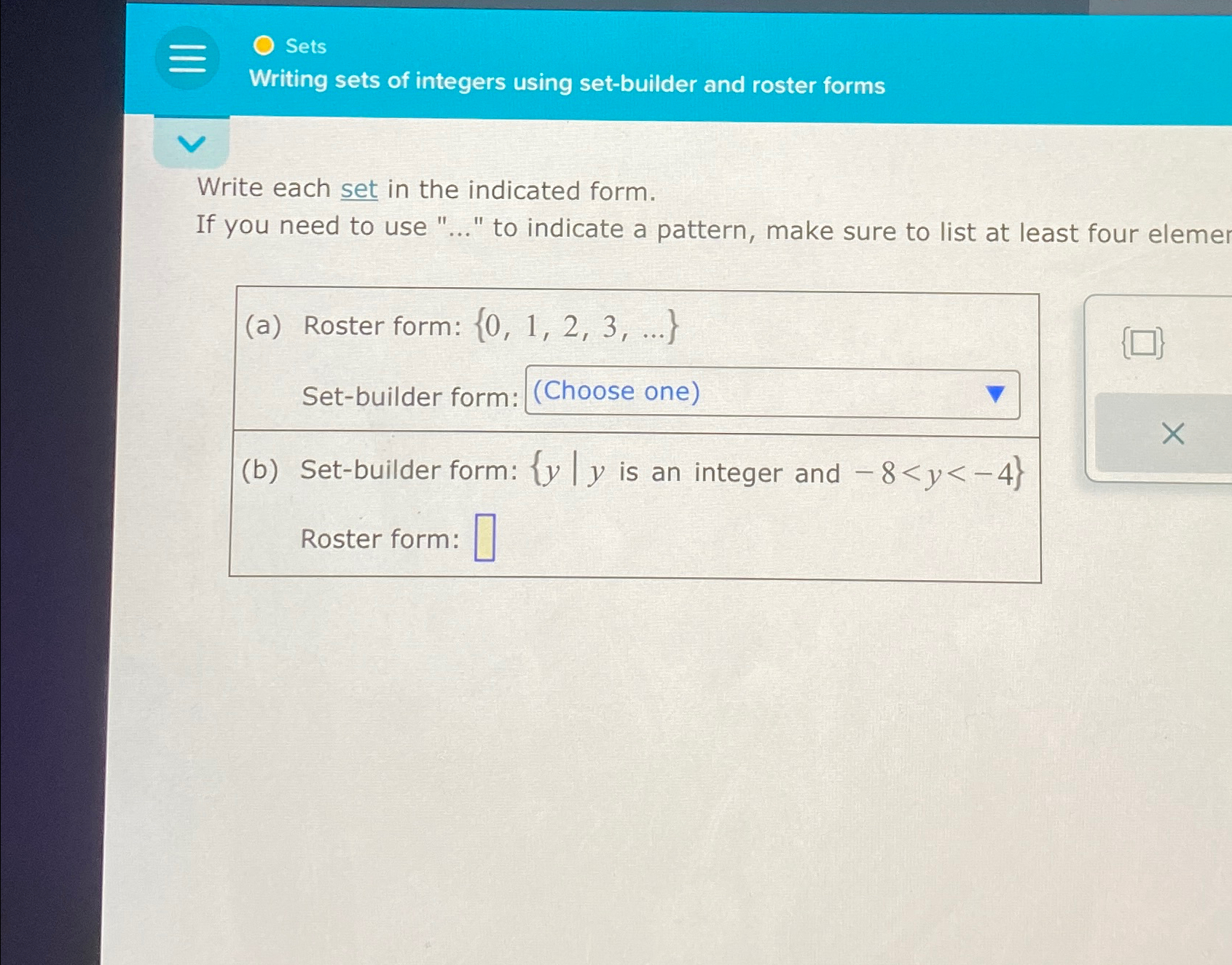 Solved SetsWriting sets of integers using set-builder and | Chegg.com Solved SetsWriting sets of integers using set-builder and | Chegg.com