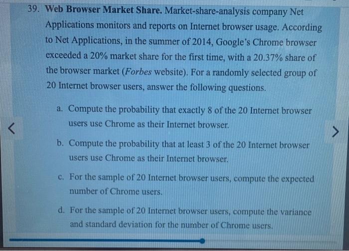 Solved 9. Web Browser Market Share. Market-share-analysis | Chegg.com