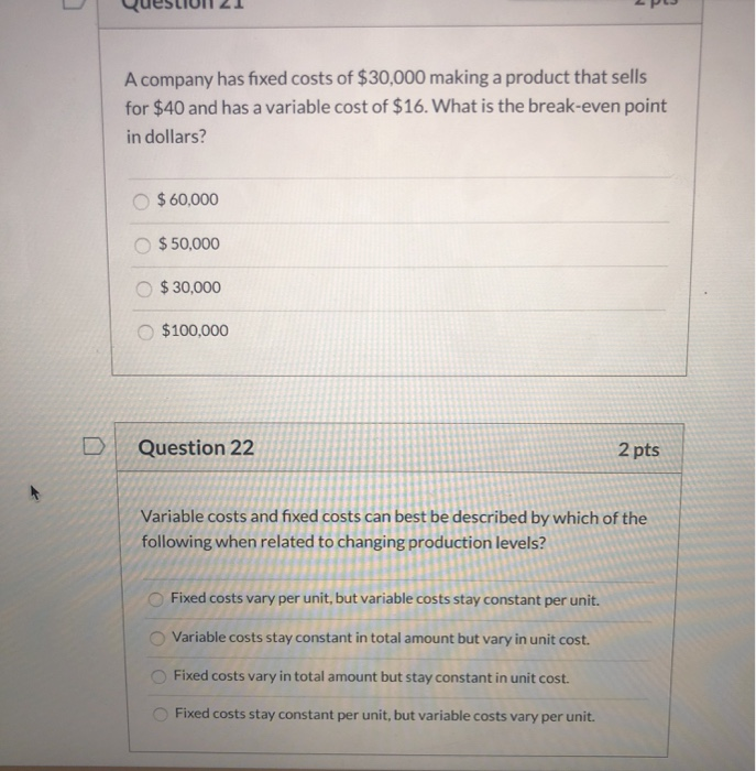 Solved Question 6 2 pts You are given the following | Chegg.com Solved Question 6 2 pts You are given the following | Chegg.com