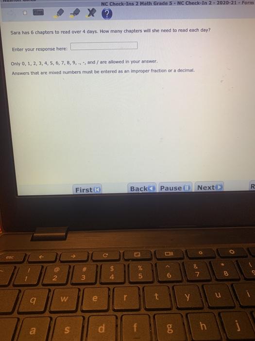 Solved NC Check-Ins 2 Math Grade 5 - NC Check-In 2- 2020-21 | Chegg.com