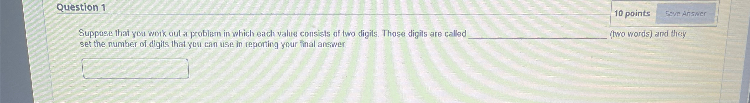 Solved Question 110 ﻿pointsSave AnswerSuppose that you work | Chegg.com