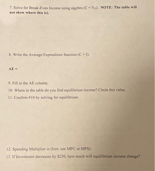 Solved (Last Name, First Name) INSTRUCTIONS; Follow the | Chegg.com