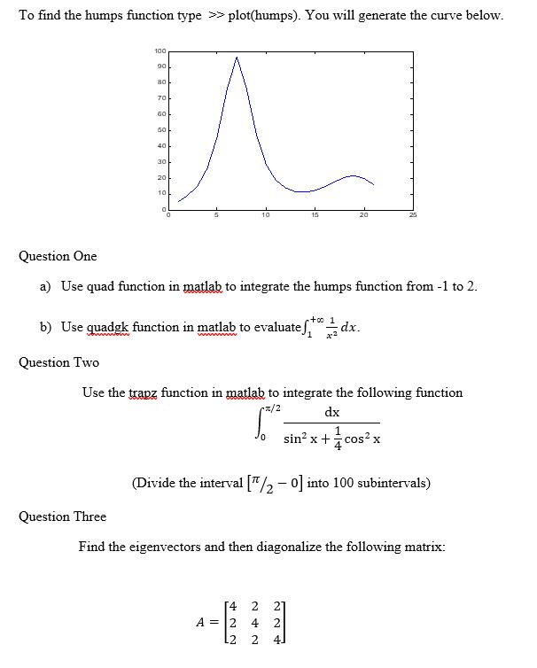 Solved Please write the MATLAB code to complete the below | Chegg.com