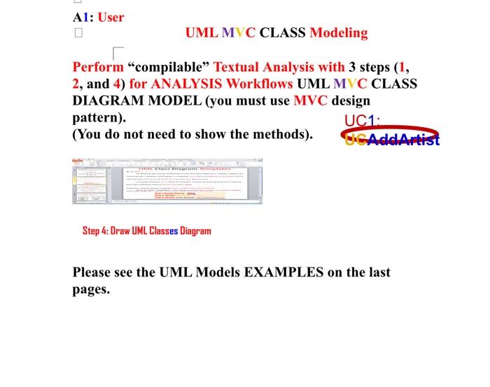 Solved Perform "compilable" Textual Analysis with 3 steps | Chegg.com