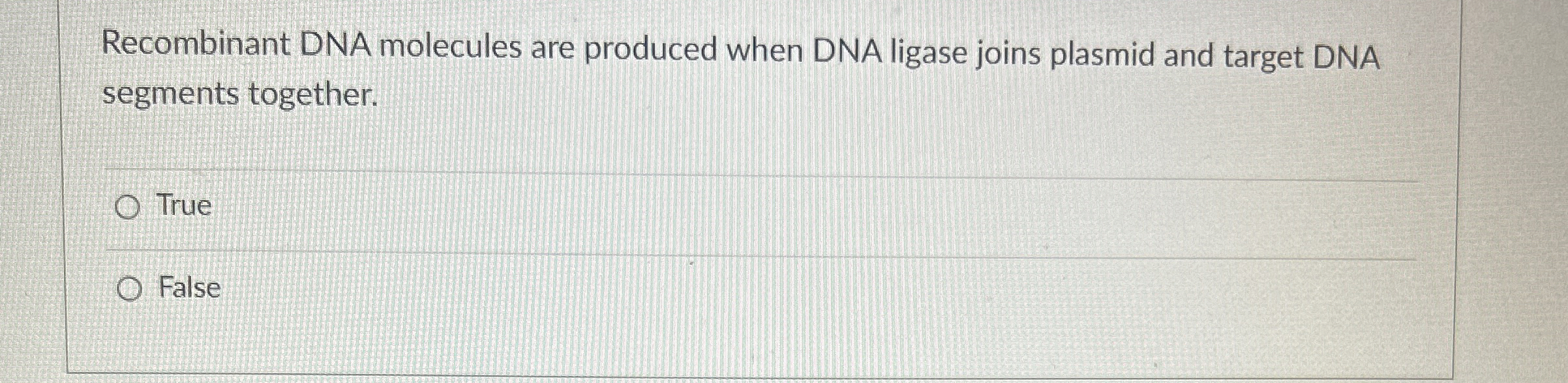 Solved Recombinant DNA molecules are produced when DNA | Chegg.com