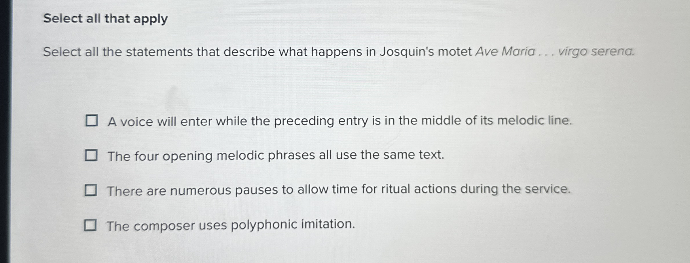 Solved Select all that applySelect all the statements that | Chegg.com