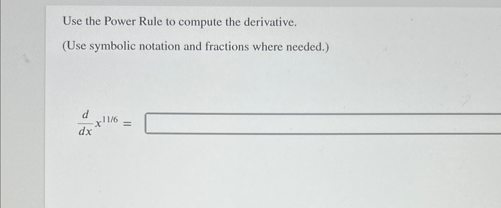 Solved Use the Power Rule to compute the derivative.(Use | Chegg.com