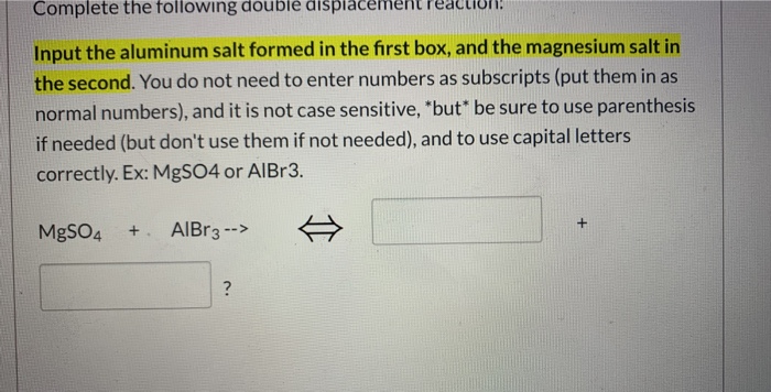Solved You perform the following reaction in the lab. CoCl3 | Chegg.com