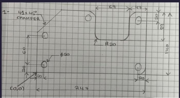 Solved Write the NC fragment program to do just the | Chegg.com