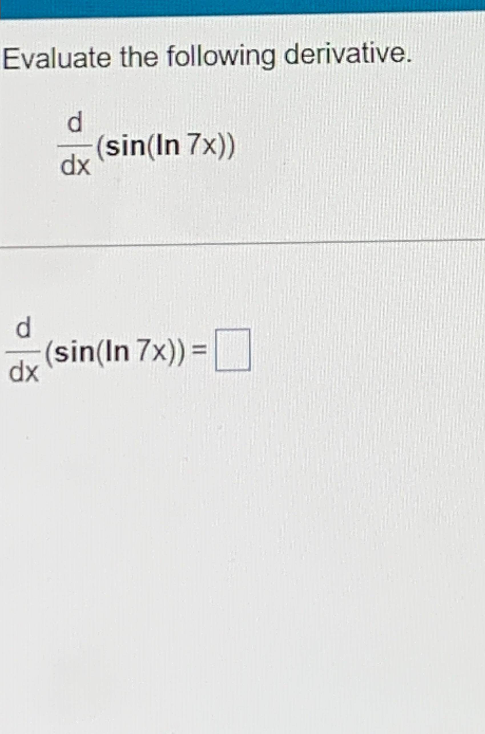 Solved Evaluate the following | Chegg.com