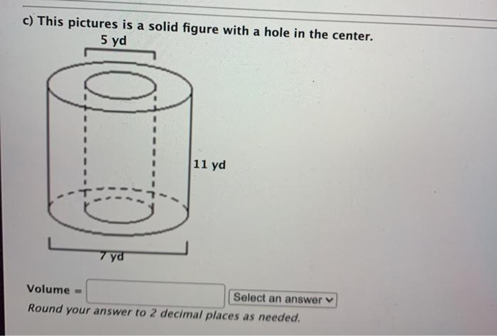 Solved 1) Find the volumes of the following solids below. | Chegg.com