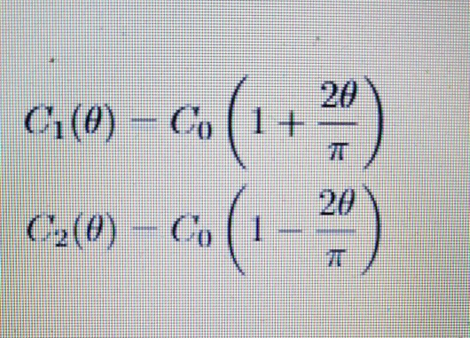 Consider a differential capacitive sensor whose | Chegg.com