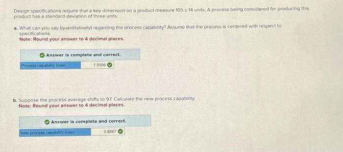 Solved Design specifications require that a key dimension on | Chegg.com