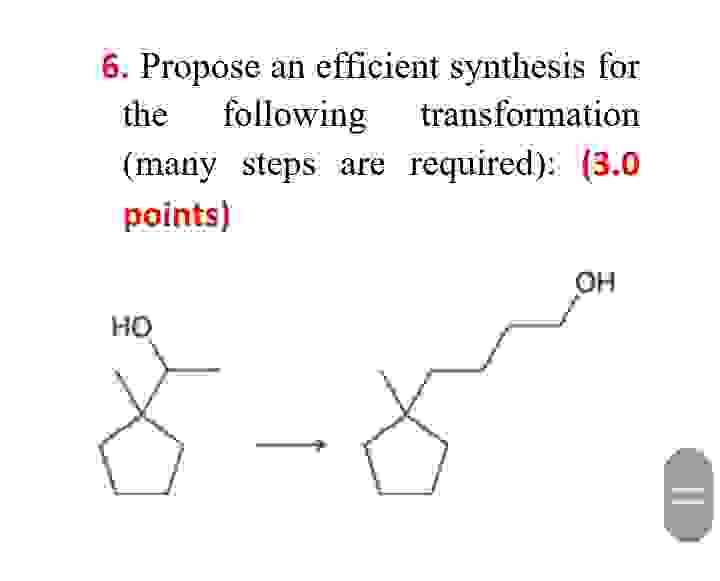 Solved Propose an efficient synthesis forthe following | Chegg.com