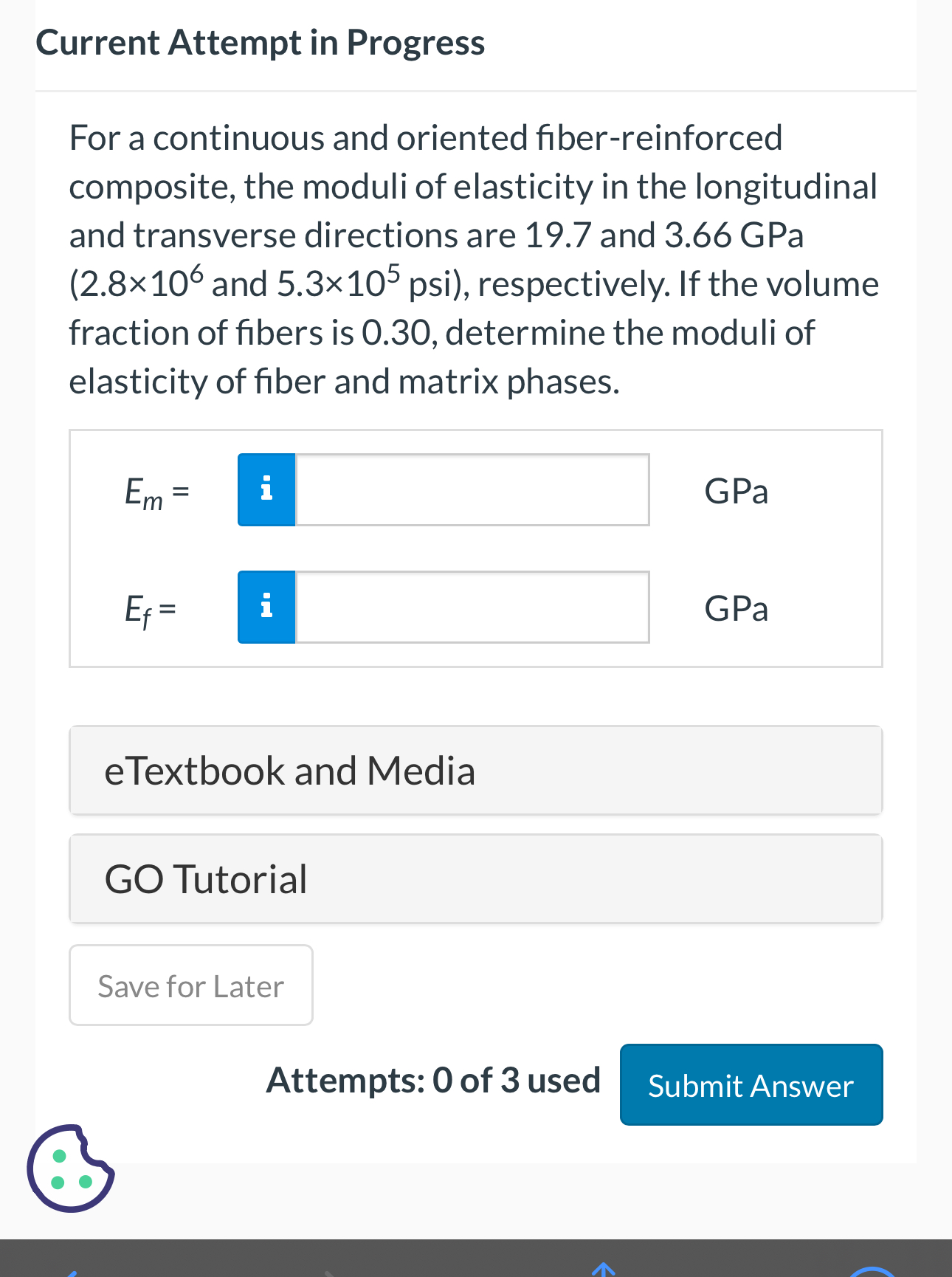 Solved Hmwrk8 ﻿no 4Current Attempt in ProgressFor a | Chegg.com