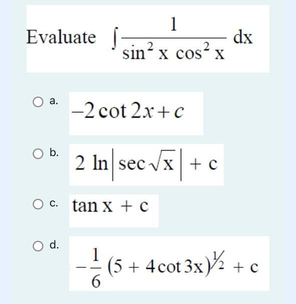 Solved Evaluate | Chegg.com