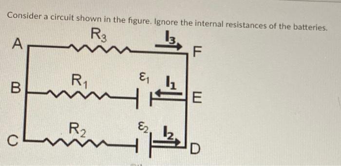 Solved Consider a circuit shown in the figure. Ignore the | Chegg.com
