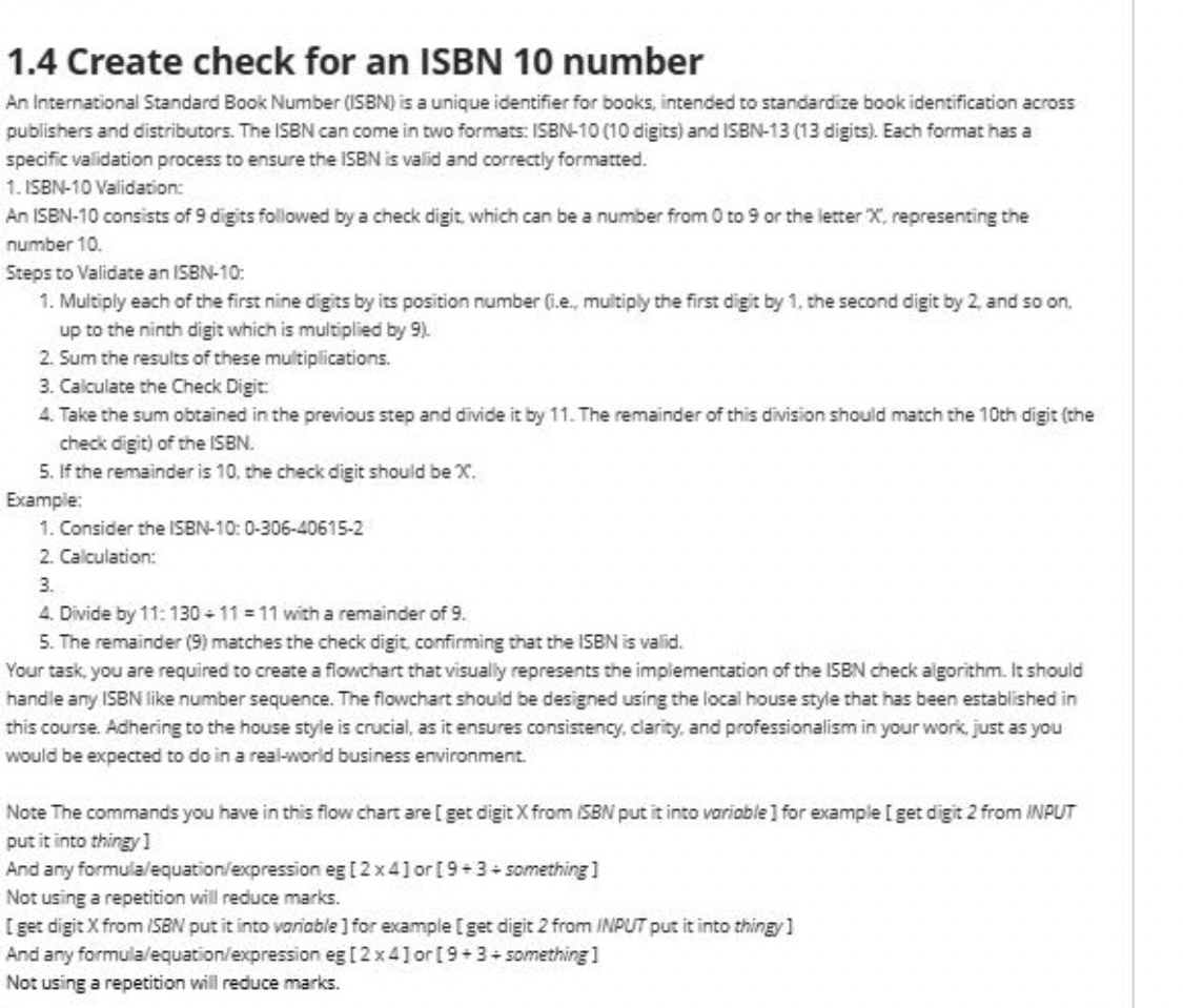 Solved by an EXPERT create flowchart that visually represents the | Chegg.com