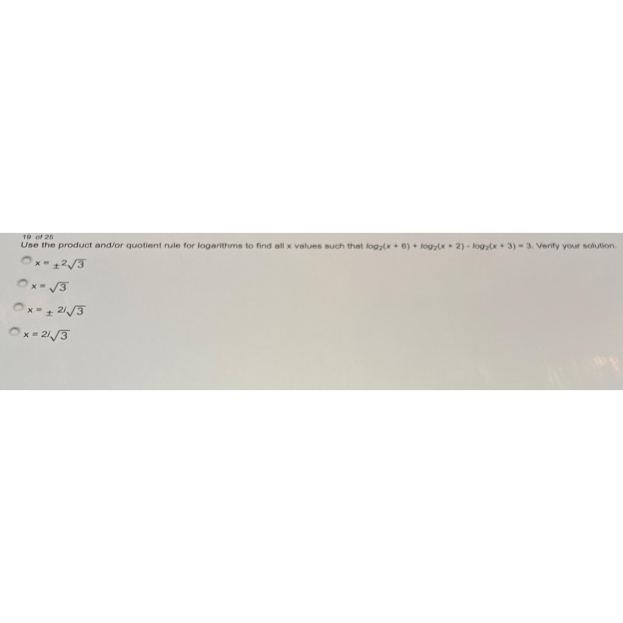 Solved Use the product and/or quotient rule for logarithms | Chegg.com Solved Use the product and/or quotient rule for logarithms | Chegg.com