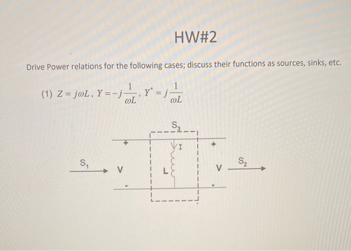 Solved HW#2 Drive Power relations for the following cases; | Chegg.com